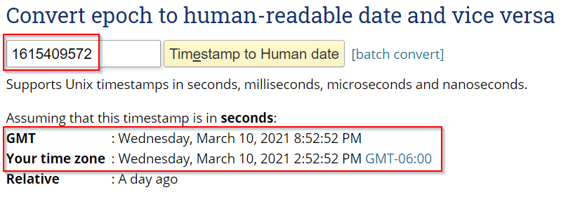 (INT) What does the timestamp value mean in SendGrid export from ...